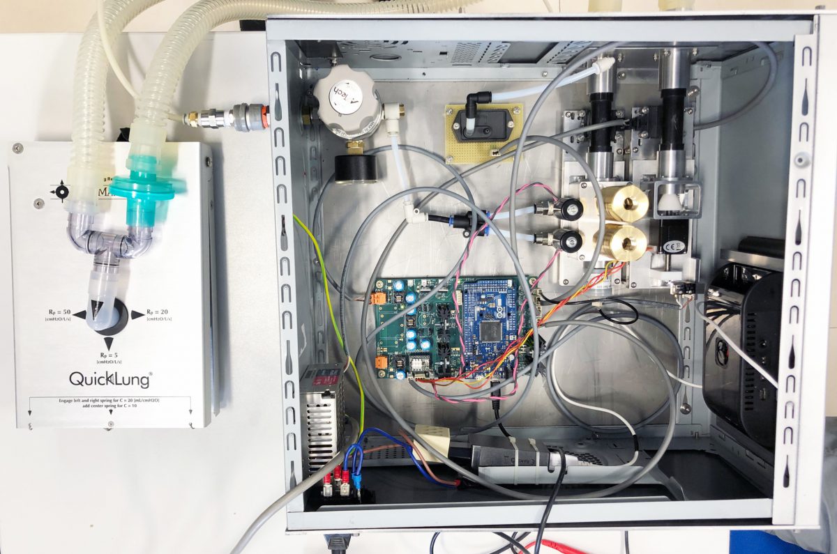 Development of a new ventilator prototype for the ICU against COVID-19 ...
