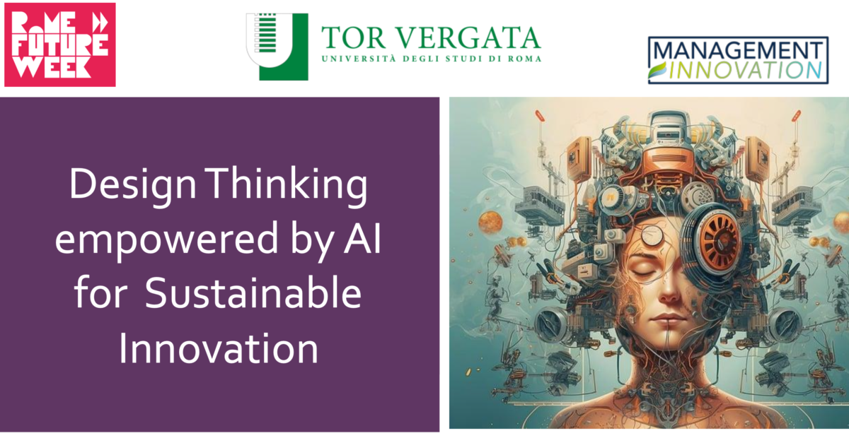 Design Thinking empowered by AI for Sustainable Innovation, an hackathon organised by Tor ...